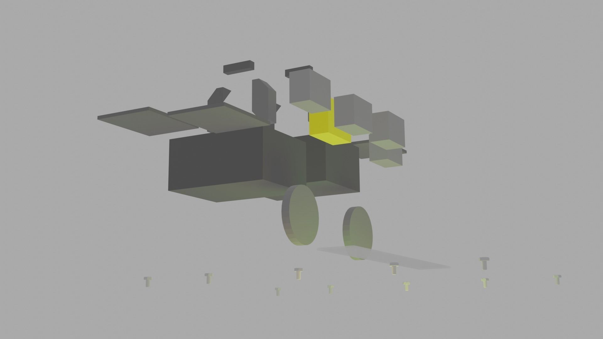 3D model Overhead Bus Passenger Unit VR / AR / low-poly | CGTrader