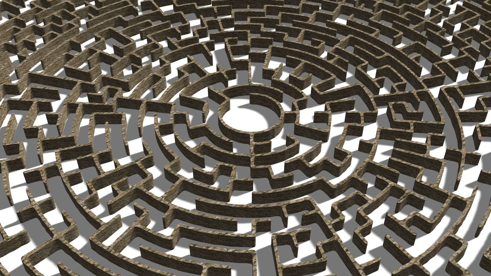 3d maze model for game and animation projects 3D model | CGTrader