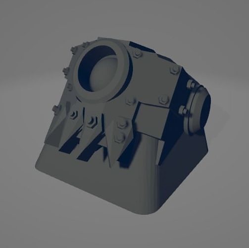 Keycap cyclop robot 3D model 3D printable | CGTrader