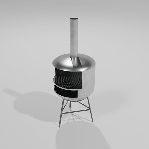 home made grill 3D model | CGTrader
