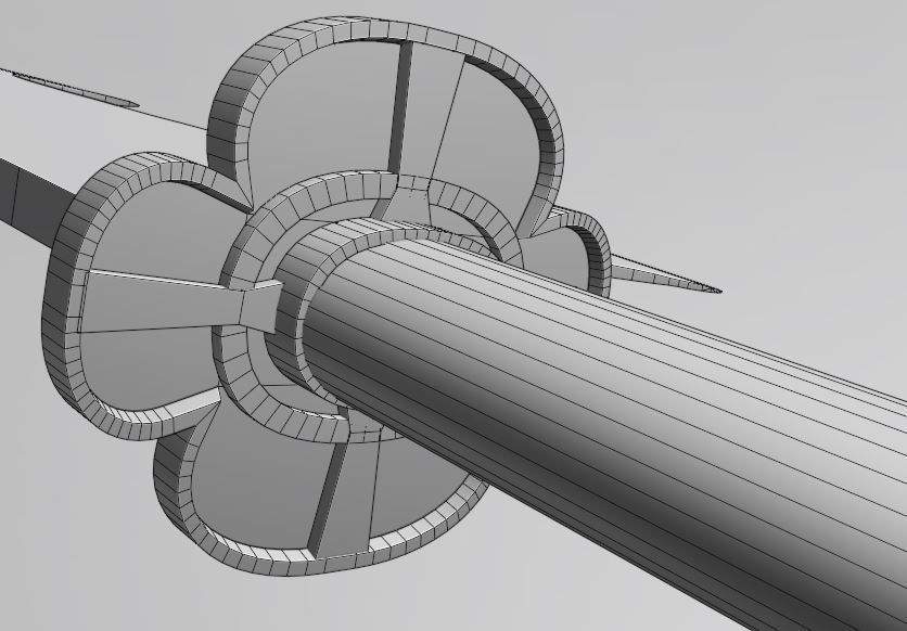 Tengen Uzui Dual Nichirin Blades Demon Slayer 3D model | CGTrader