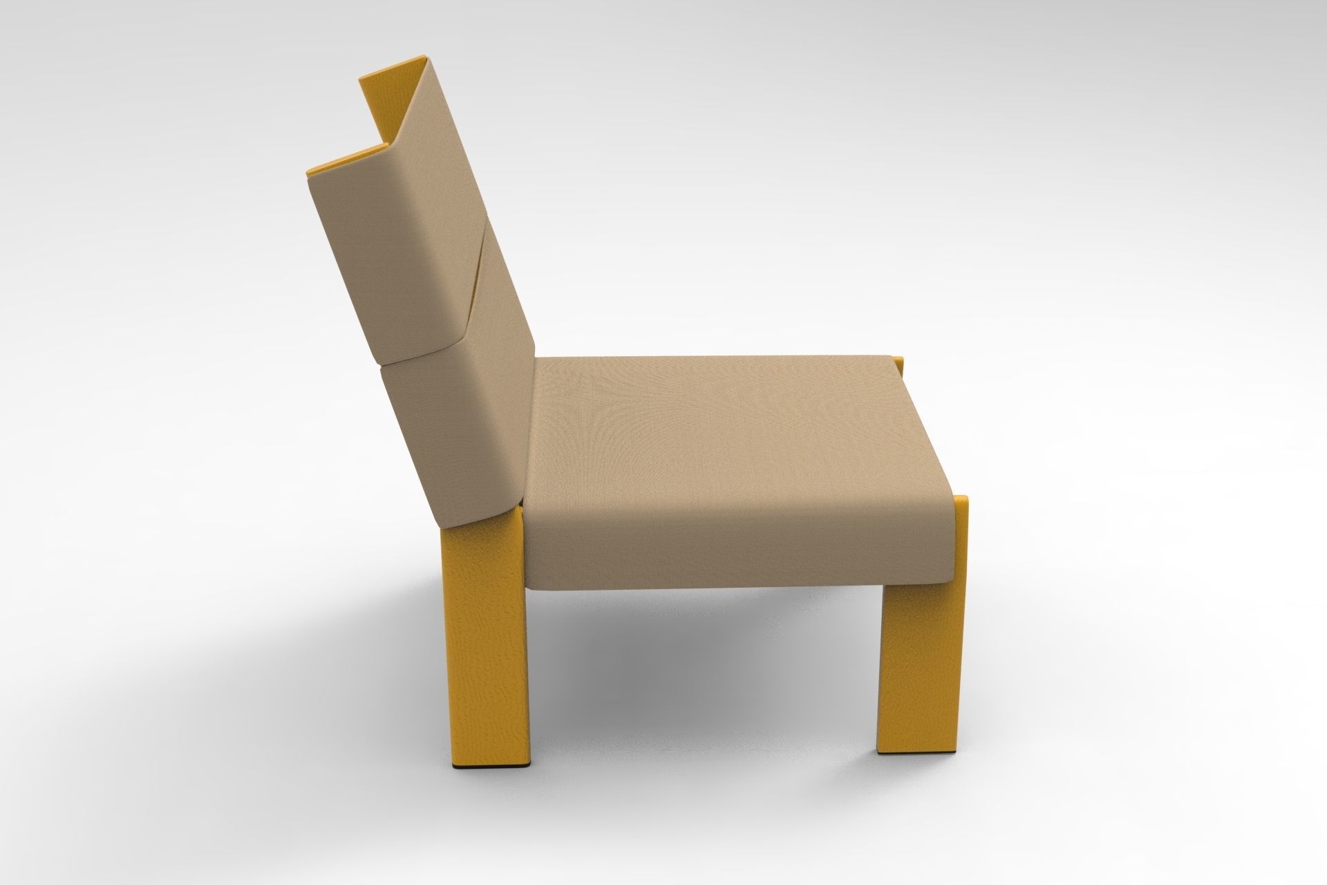 3D model Band Club Chair VR / AR / low-poly | CGTrader