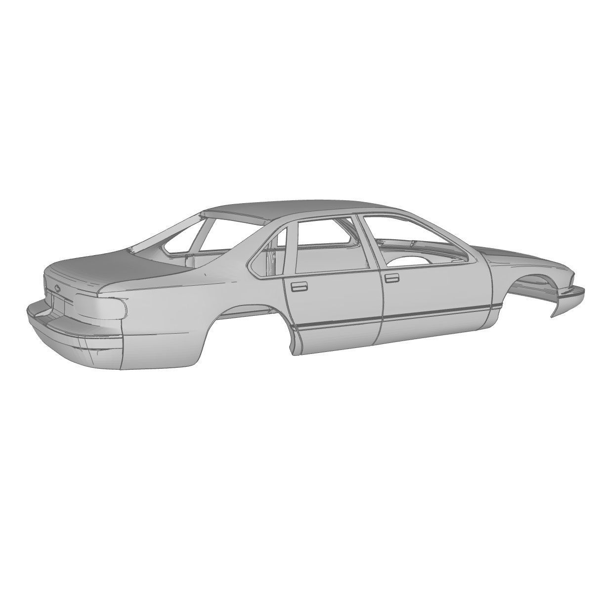 95 Chevrolet Caprice 3D model 3D printable | CGTrader