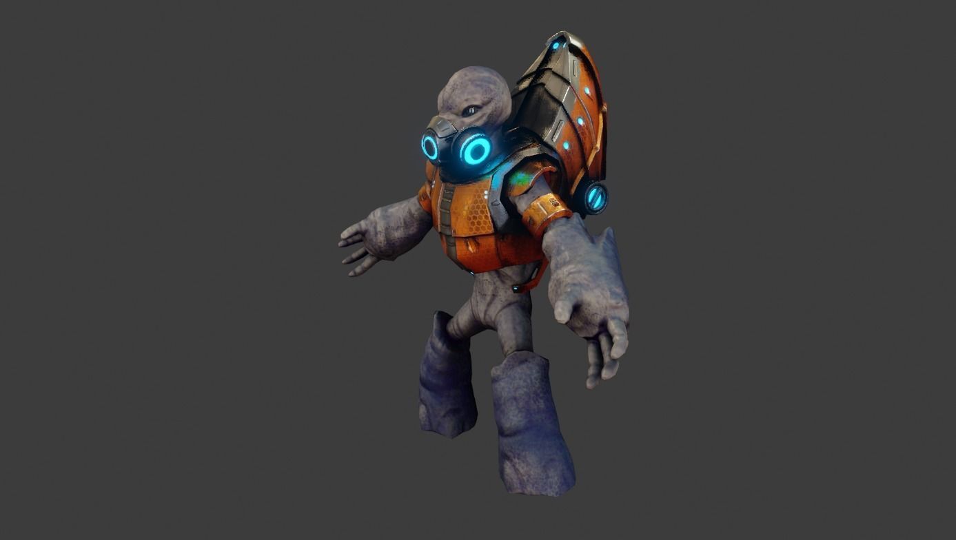 3D model Halo Grunt VR / AR / low-poly | CGTrader