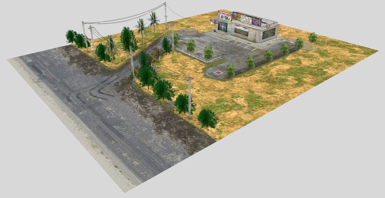 3D model Market Design VR / AR / low-poly | CGTrader