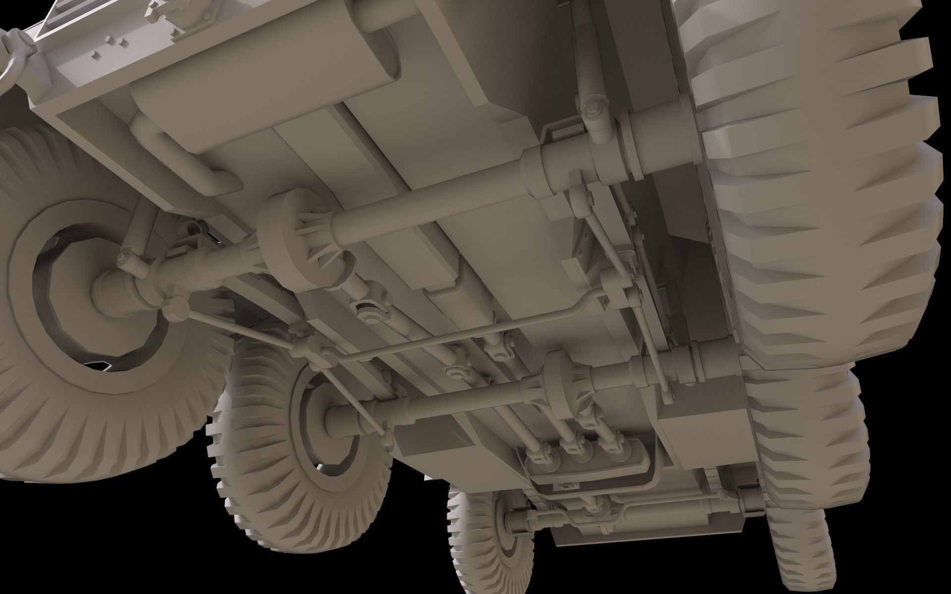 3D model M8 Greyhound Game-Ready VR / AR / low-poly | CGTrader