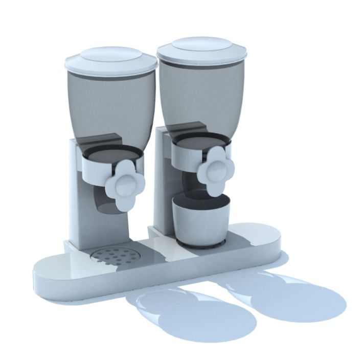 Beverage Dispensers Dual 3D model | CGTrader