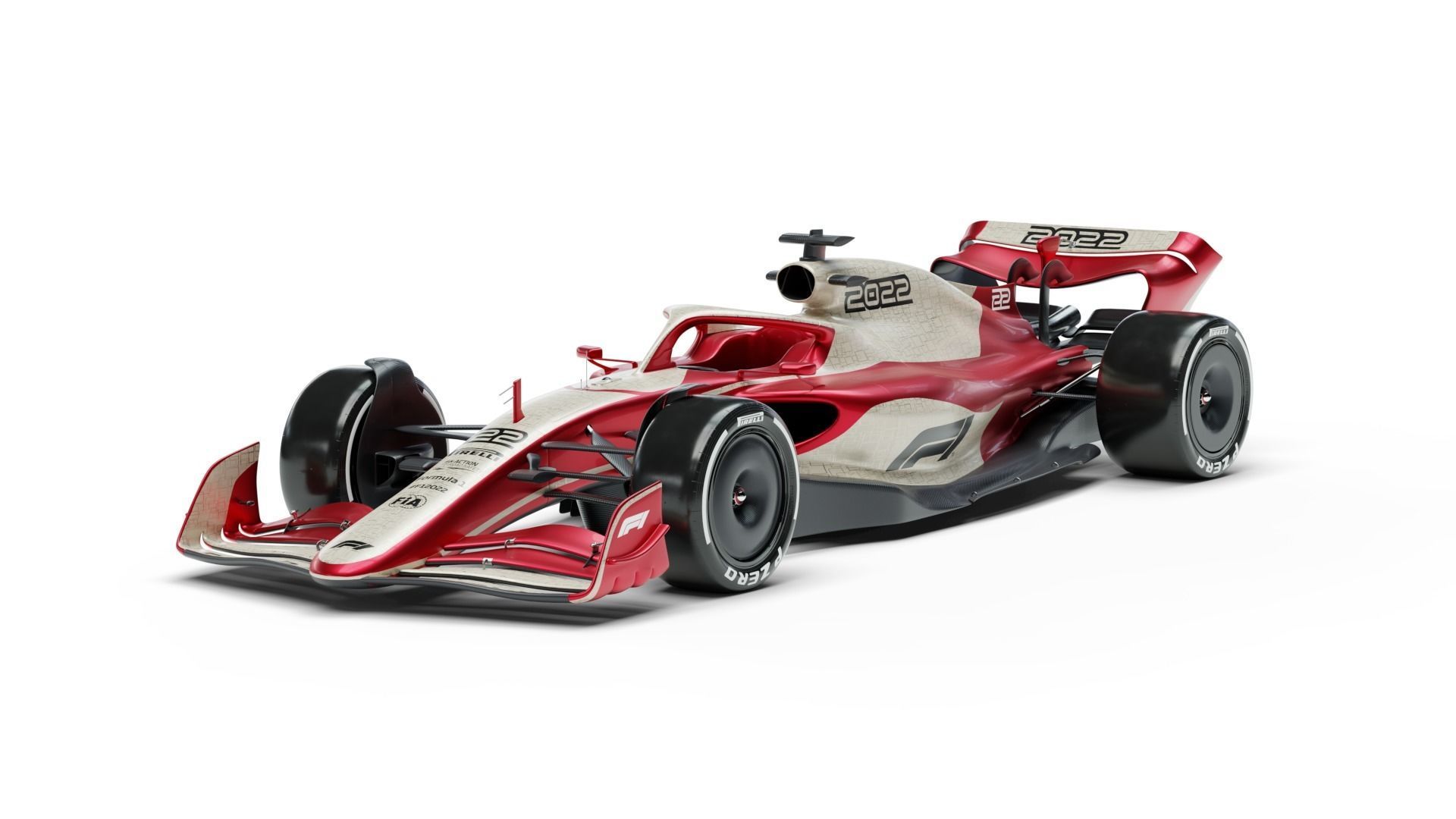 F1 2022 Car Prototype 3D model | CGTrader