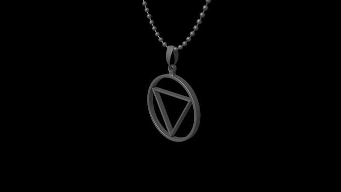 jashin necklace free 3D model | CGTrader