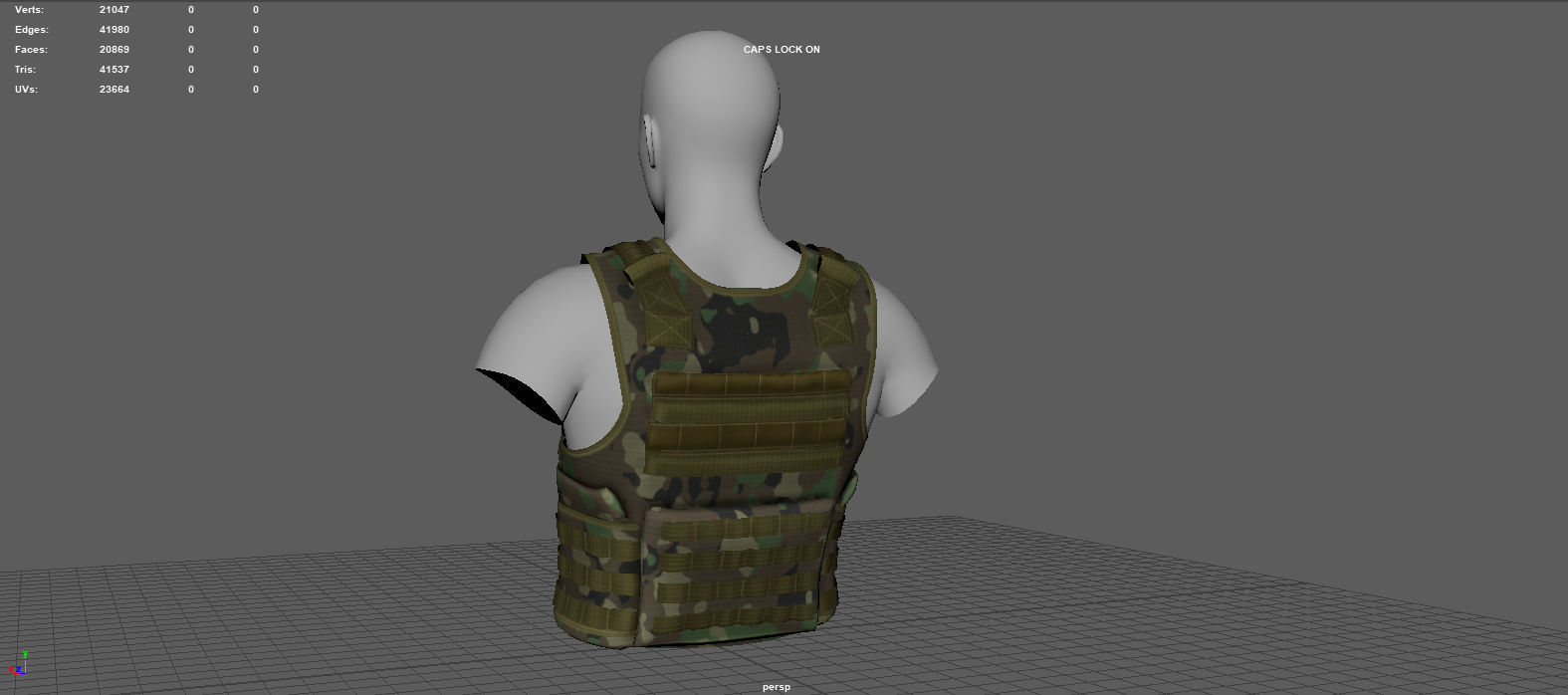 TACTICAL VEST 3D model | CGTrader