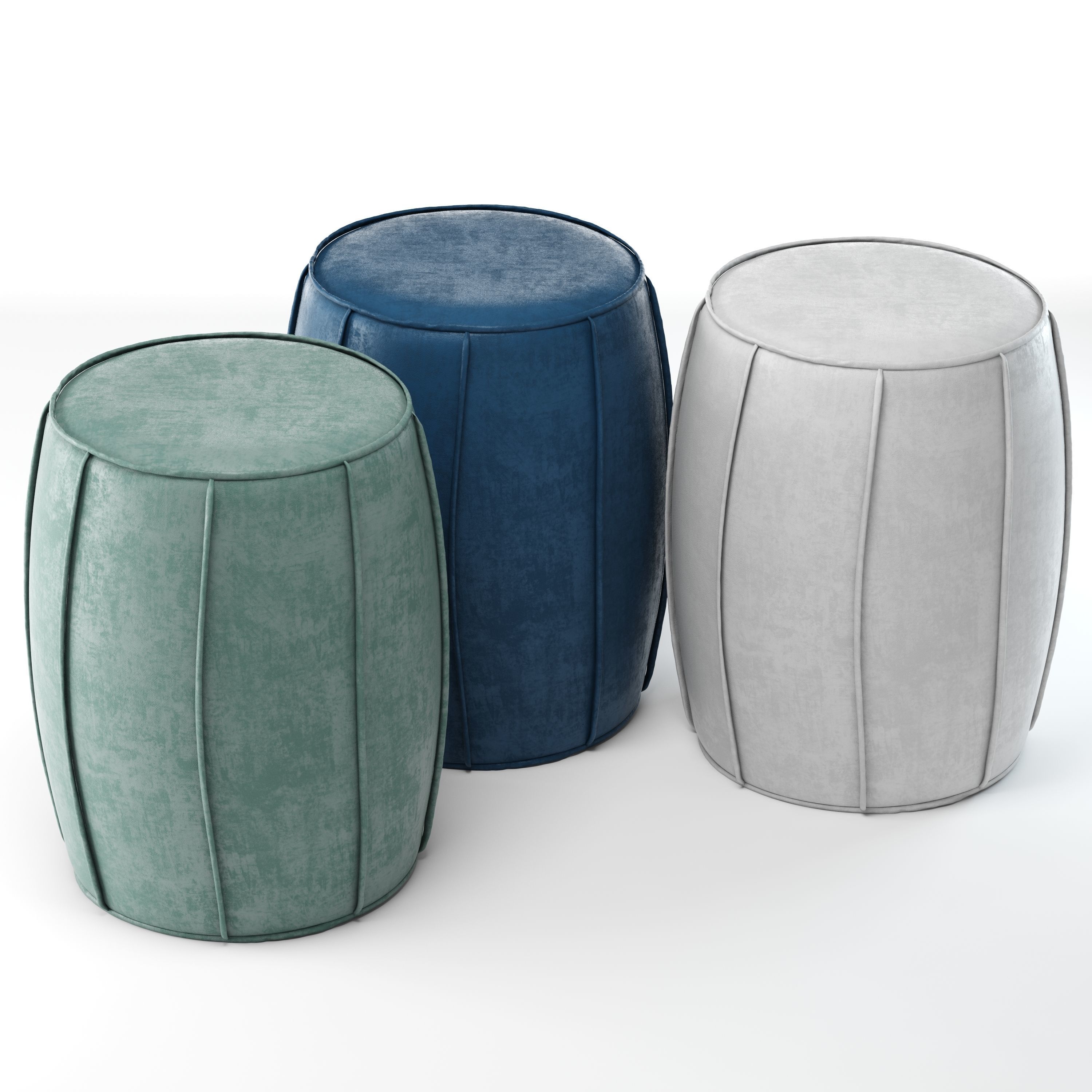 Pouf Bongo Baxter 3D model | CGTrader