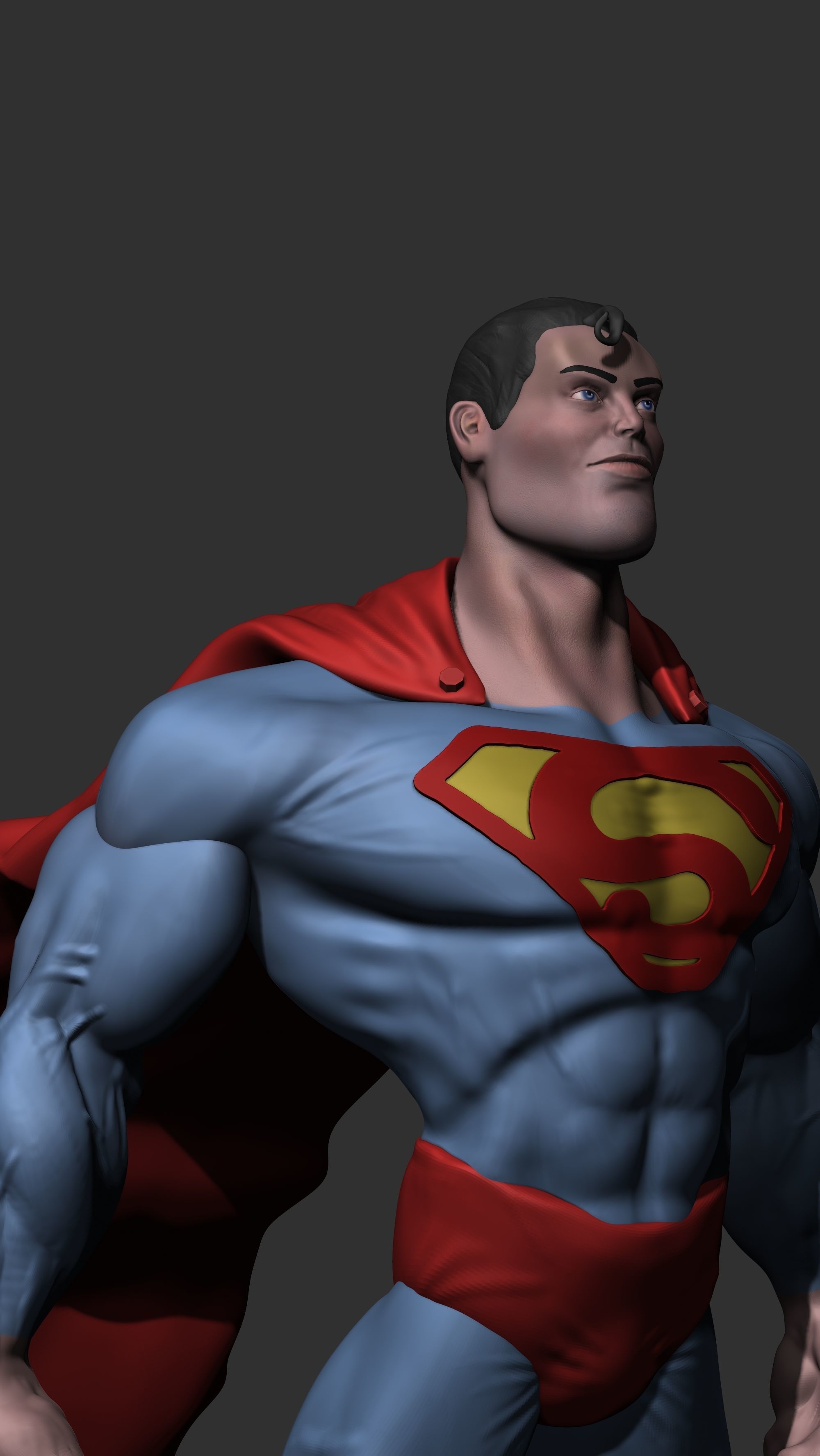 Comic Style Superman 3D model | CGTrader