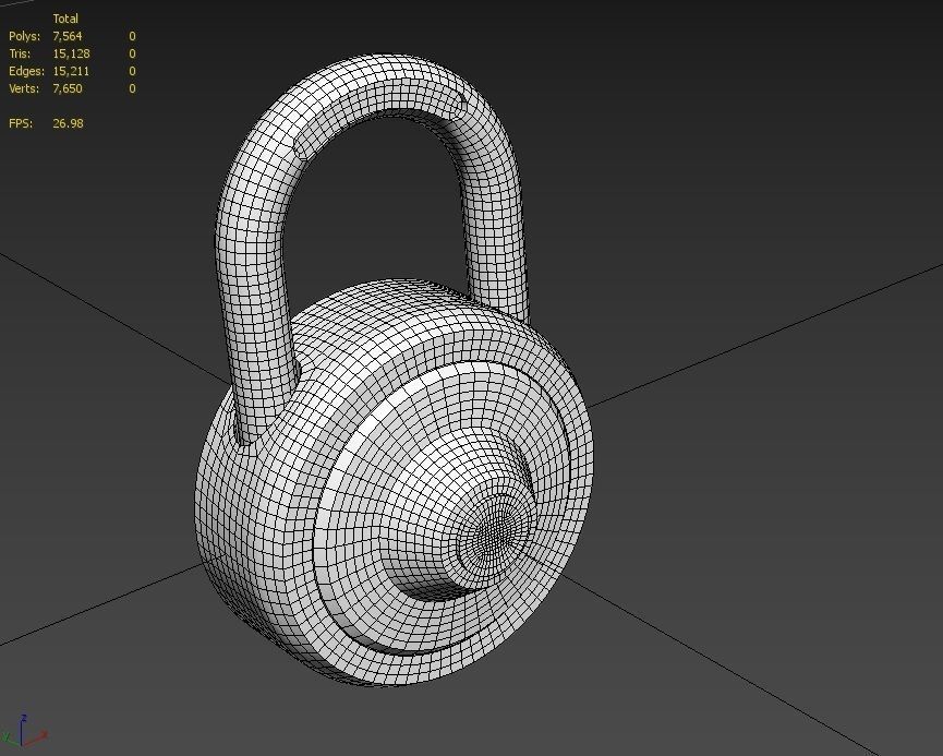 3D model Padlock M5 VR / AR / low-poly | CGTrader