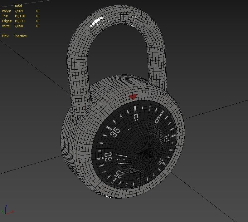 3D model Padlock M5 VR / AR / low-poly | CGTrader