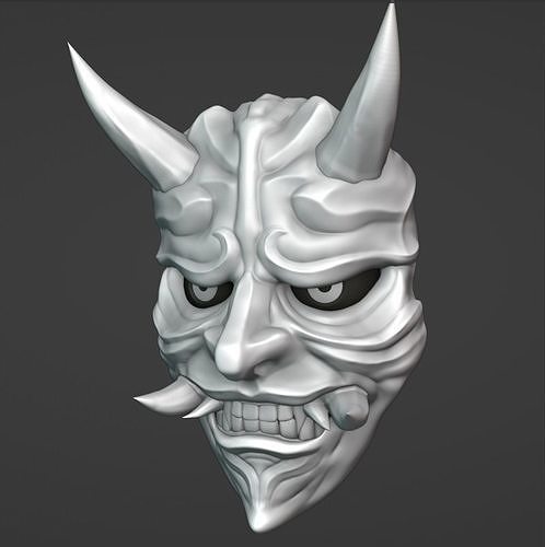 Oni for decoration 3D model 3D printable | CGTrader