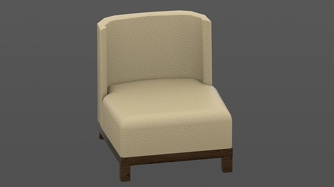 3D model modern chair VR / AR / low-poly | CGTrader