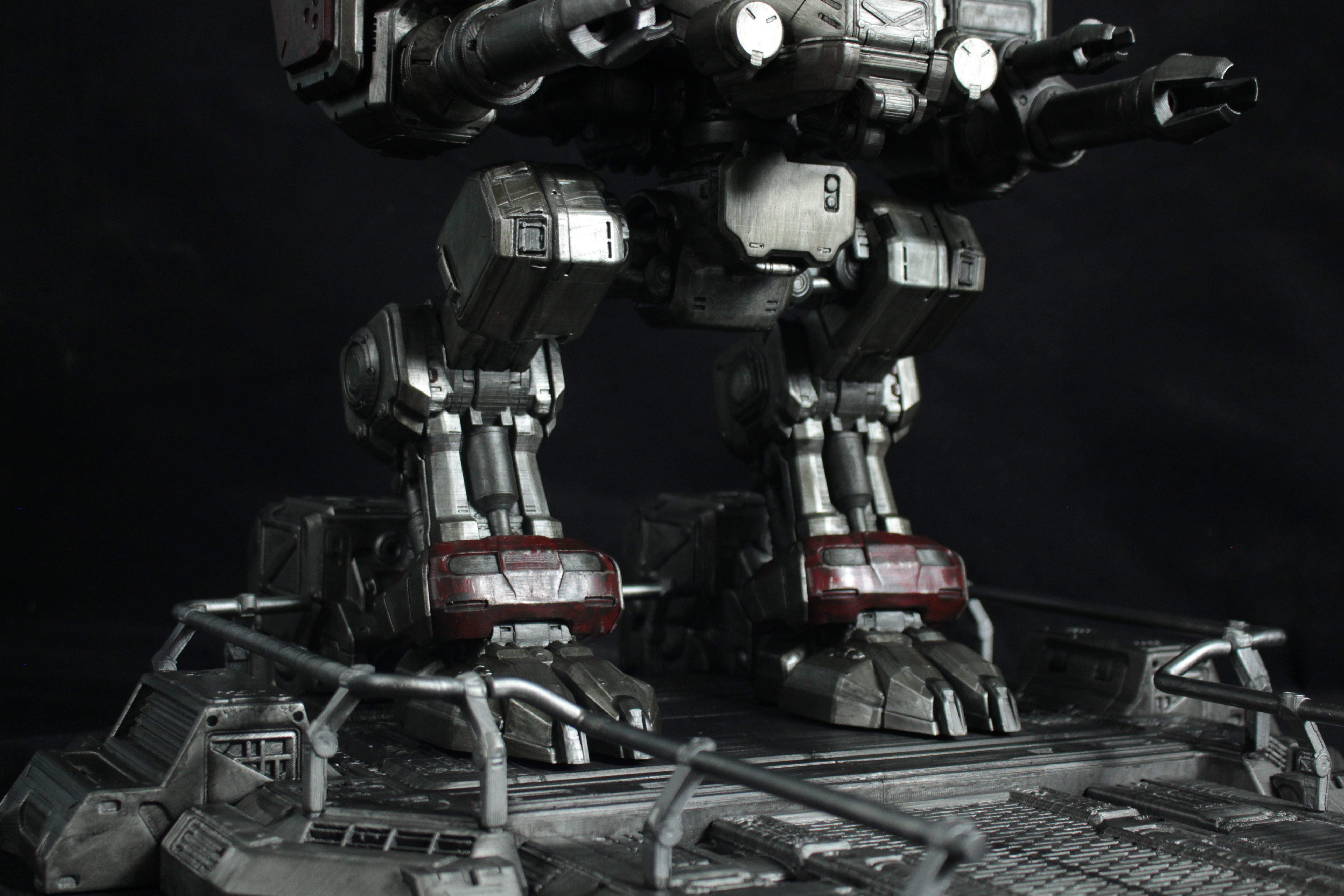 Starcraft 2 Goliath - 3D Print Statue 3D model 3D printable | CGTrader