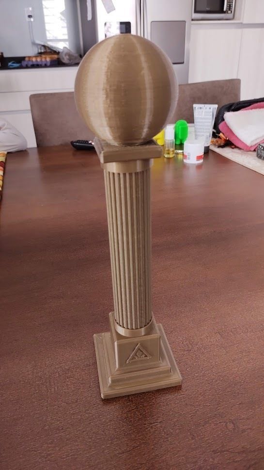 Masonic Temple Columns - Columnas Templo Masonico 3D model | CGTrader