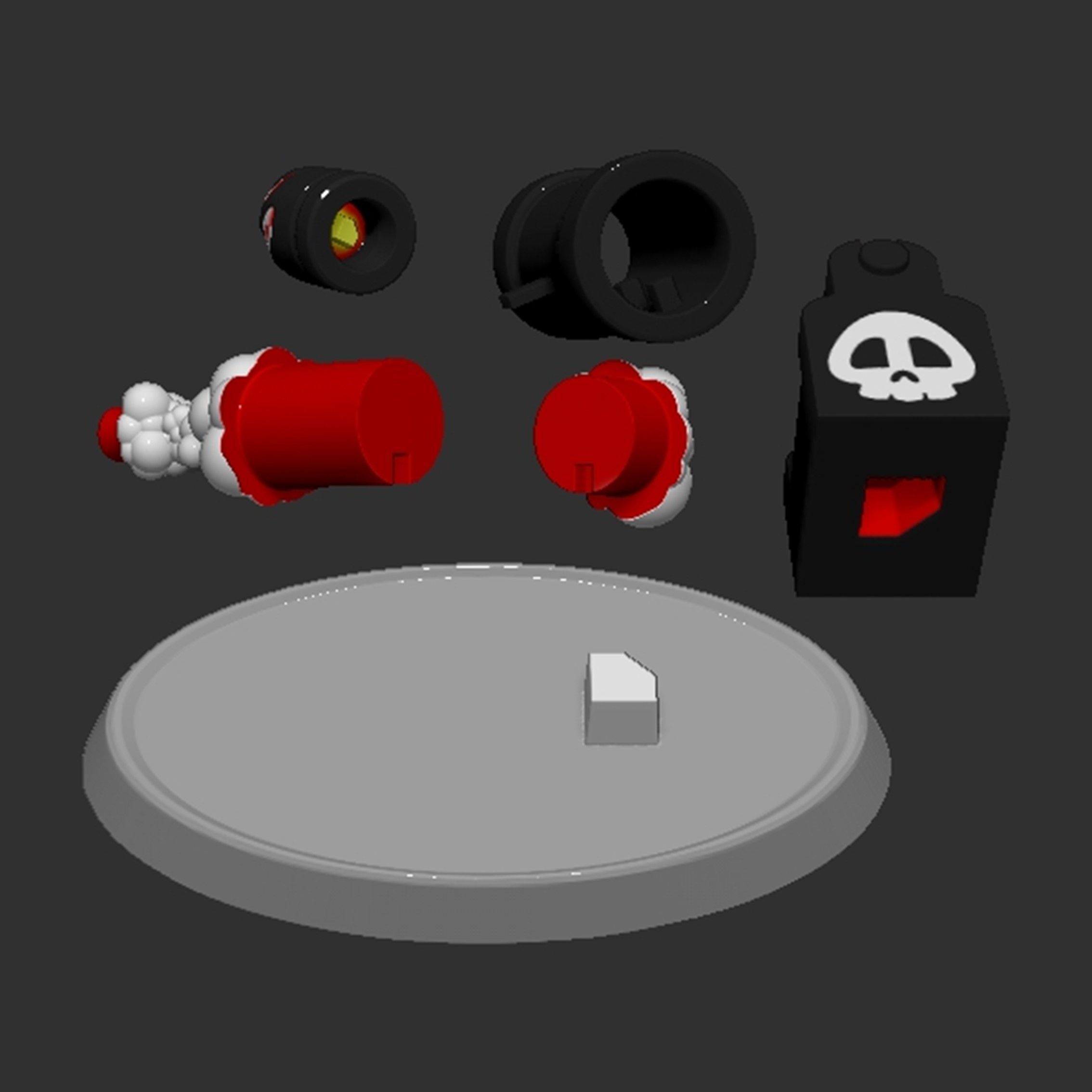 Banzai Bill and Blaster Bullet Based free 3D model 3D printable | CGTrader