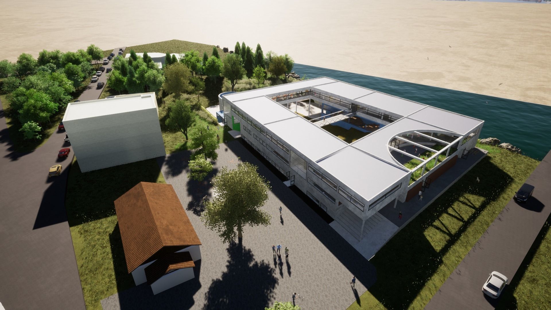 PUBLIC ELEMENTARY SCHOOL for Twinmotion and Unreal Engine 4 3D model ...