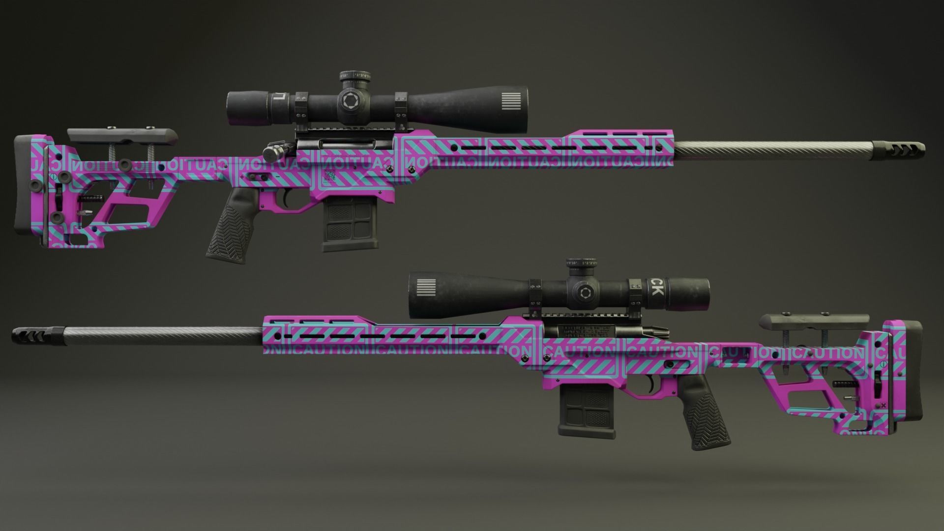 3D model Rifle DELTA 5 PRO VR / AR / low-poly | CGTrader