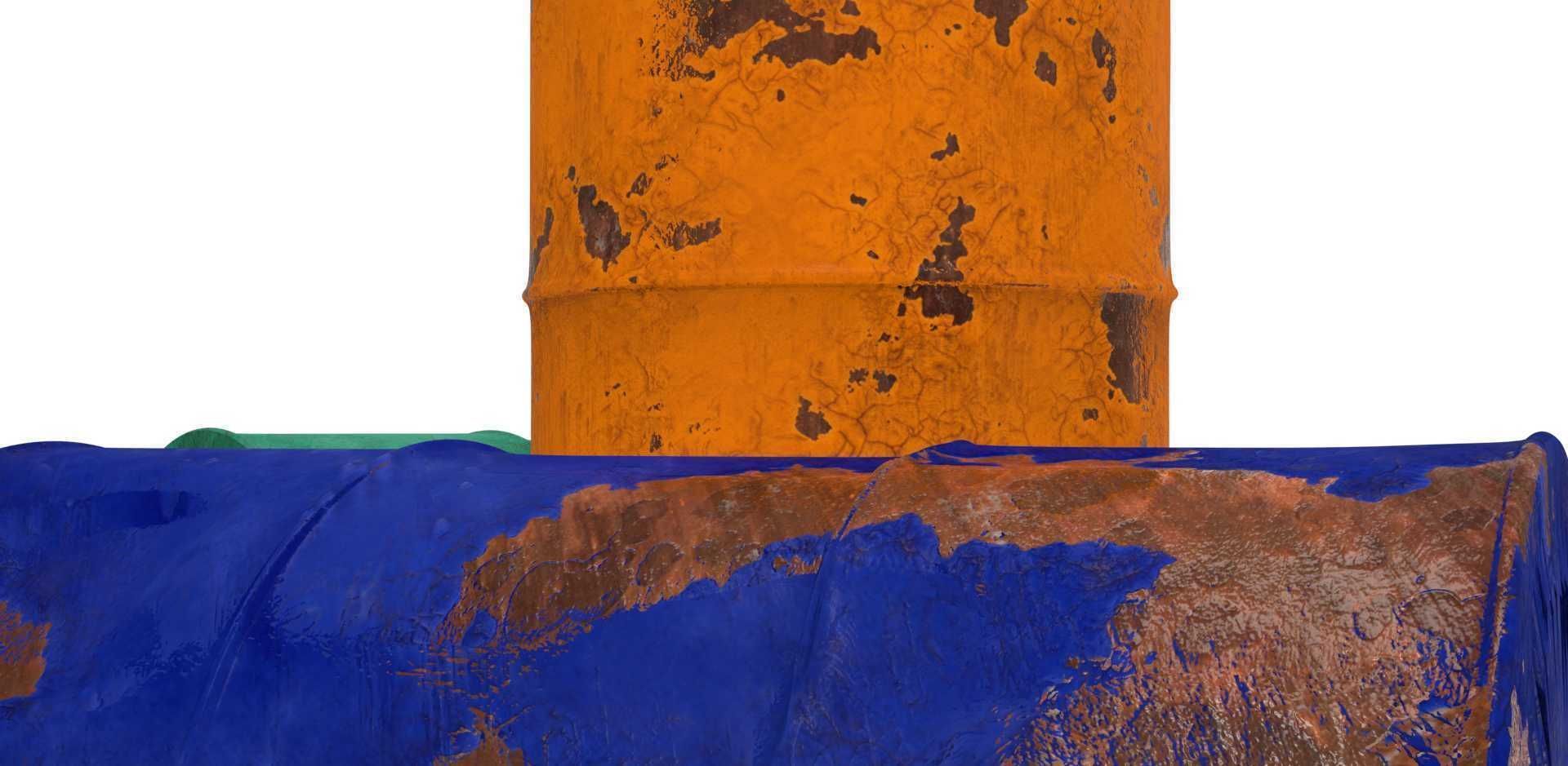 DAMAGED OBJECTS 01 3D model | CGTrader