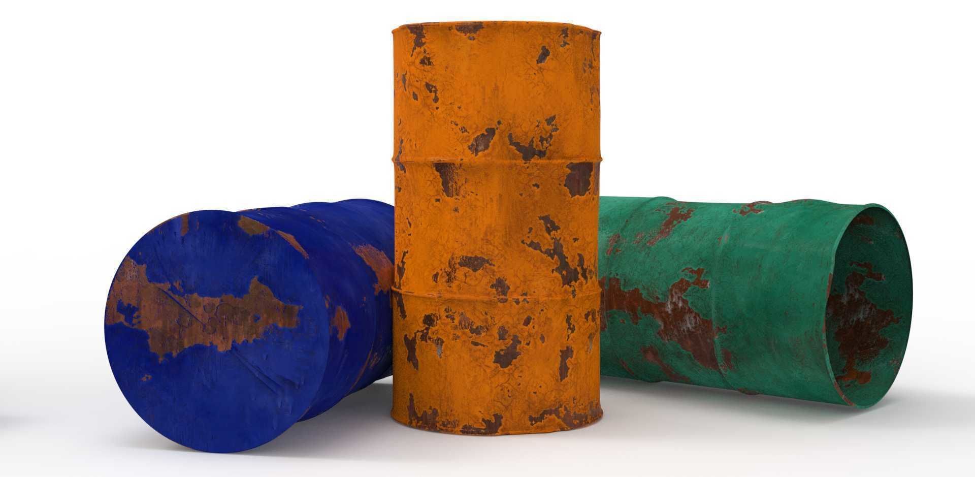 DAMAGED OBJECTS 01 3D model | CGTrader
