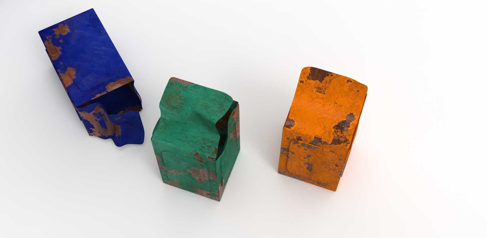 DAMAGED OBJECTS 01 3D model | CGTrader