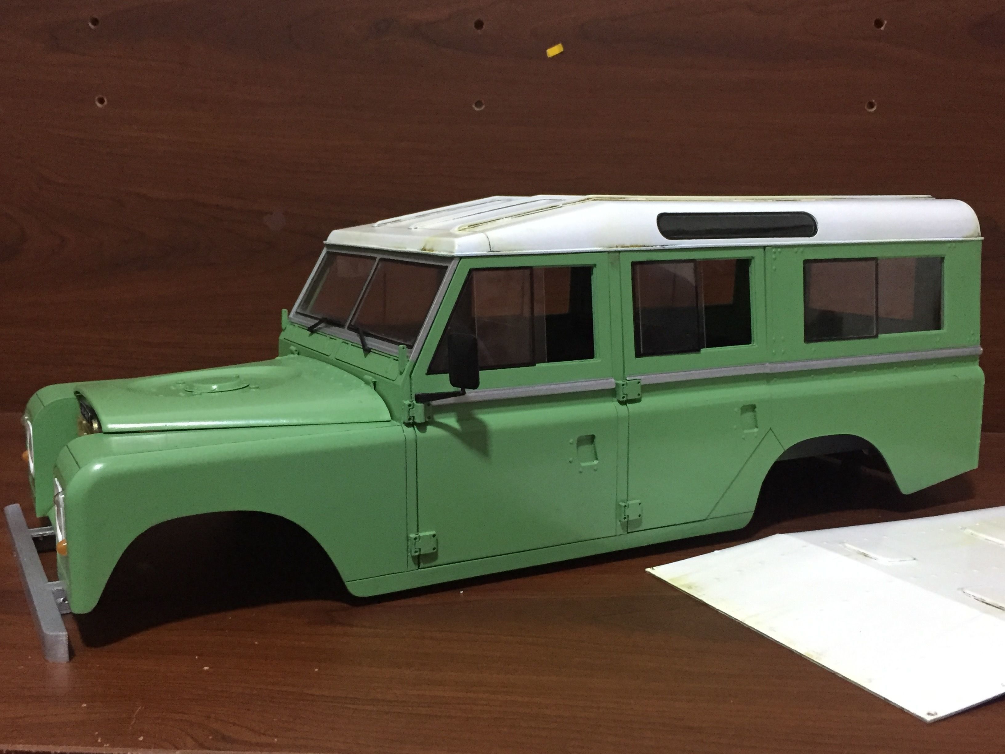 Land Rover 3series Wagon for 1 to 10 rc 3D print model 3D model 3D ...