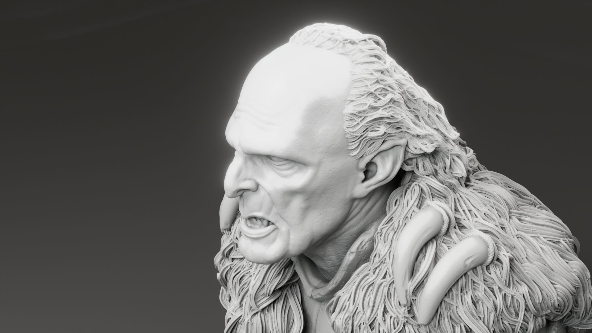 Stephen Ure - Grishnakh - The Lord of the Rings 3D model 3D printable ...