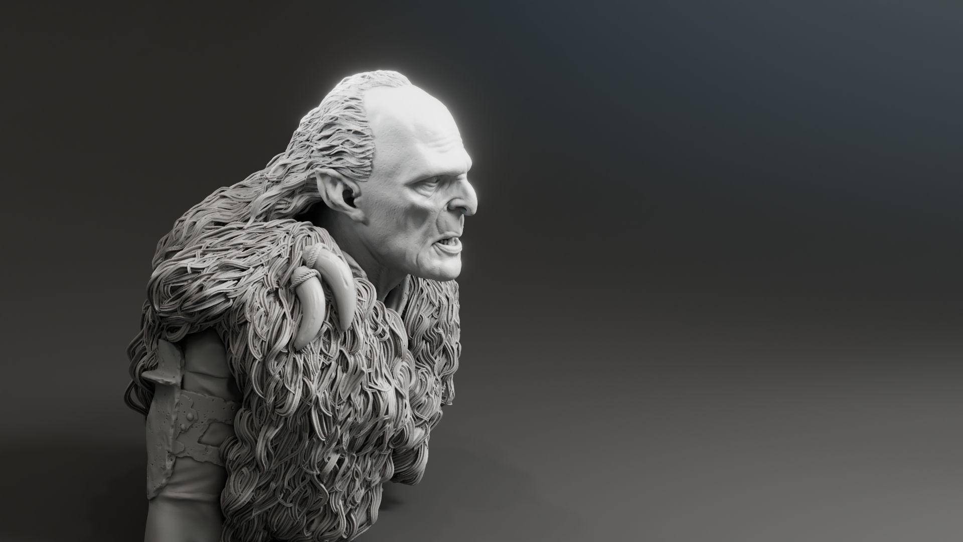 Stephen Ure - Grishnakh - The Lord of the Rings 3D model 3D printable ...