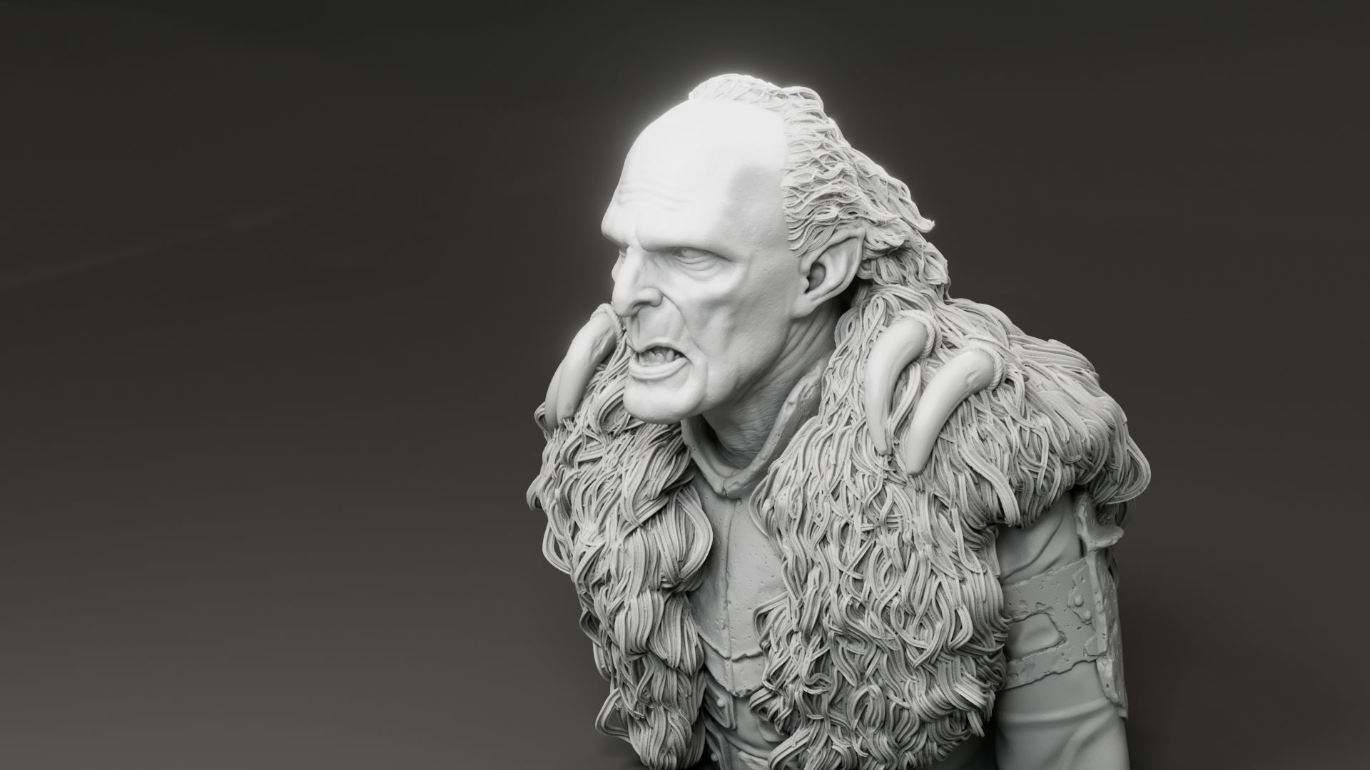 Stephen Ure - Grishnakh - The Lord of the Rings 3D model 3D printable ...