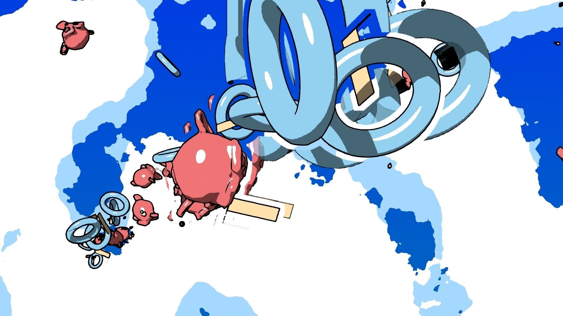 For Anime in Blender - Motion Smear - Multiples free 3D model animated ...