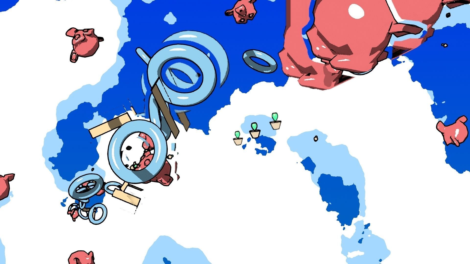 For Anime in Blender - Motion Smear - Multiples free 3D model animated ...