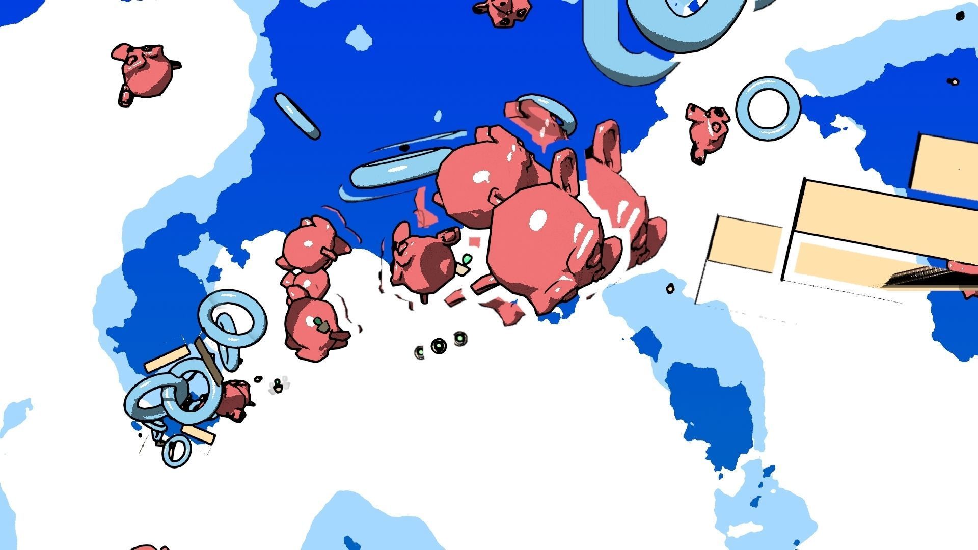 For Anime in Blender - Motion Smear - Multiples free 3D model animated ...