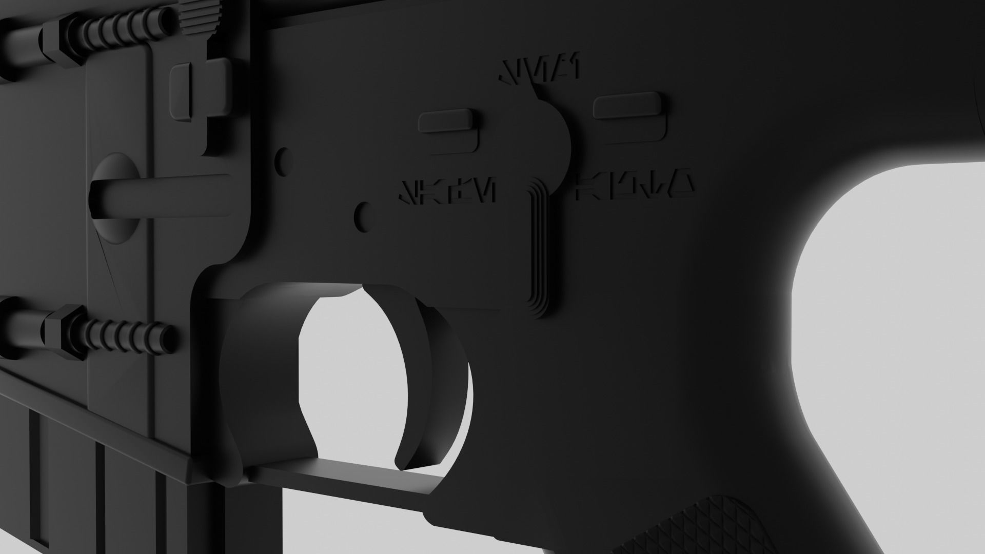 A280 CFE Heavy Blaster Pistol 3D model | CGTrader