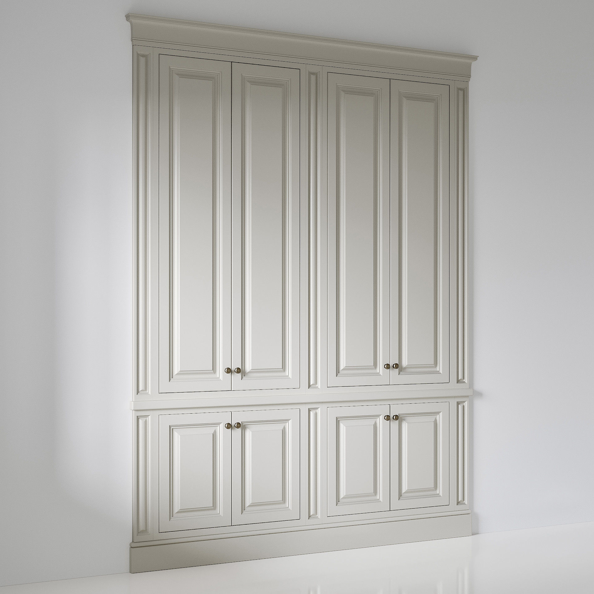 Wardrobe 007 3D model | CGTrader