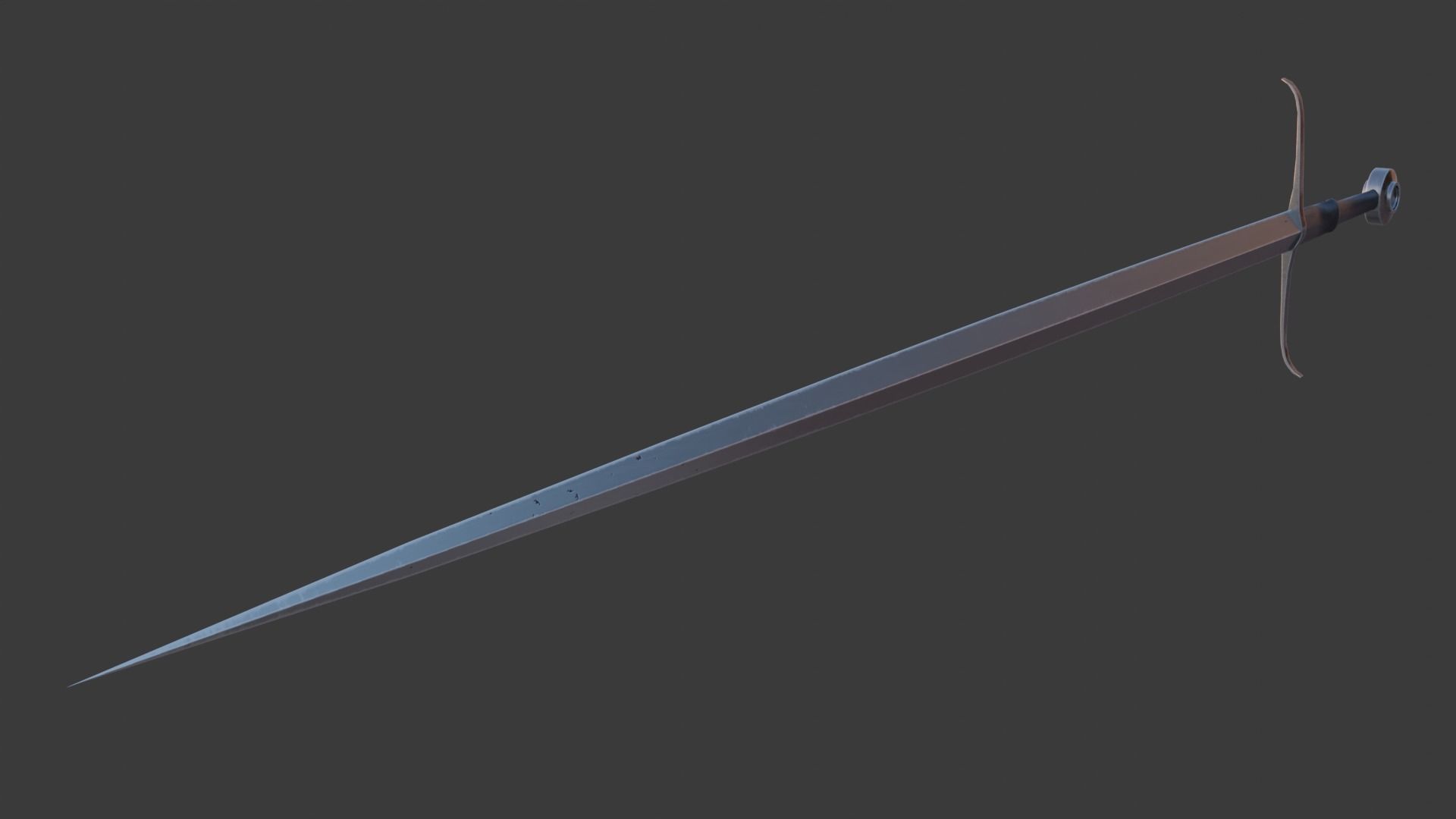 3D model Estoc sword VR / AR / low-poly | CGTrader