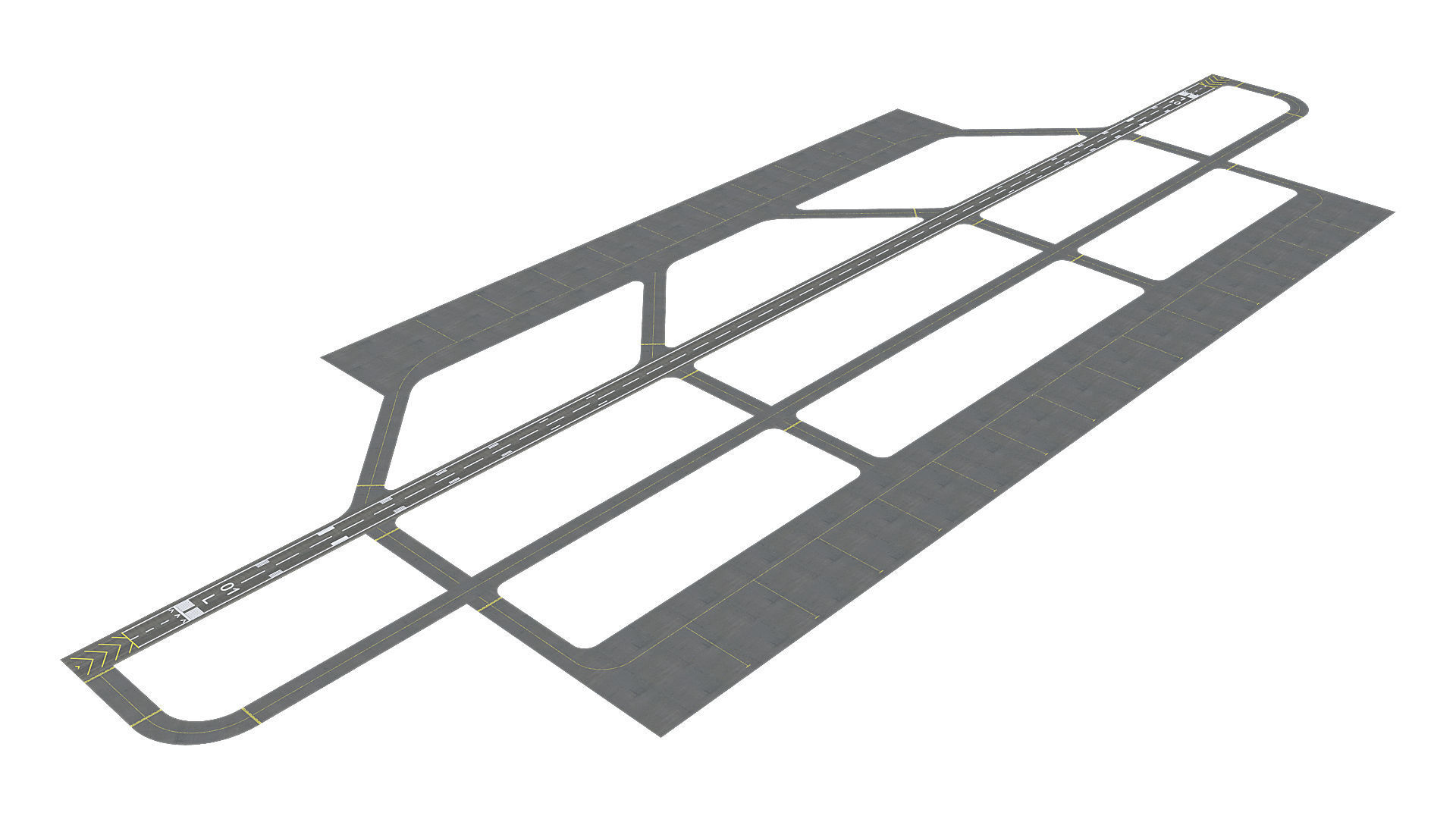 Airport Runway 3D model | CGTrader