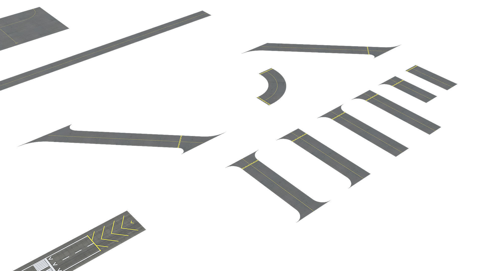 Airport Runway 3D model | CGTrader