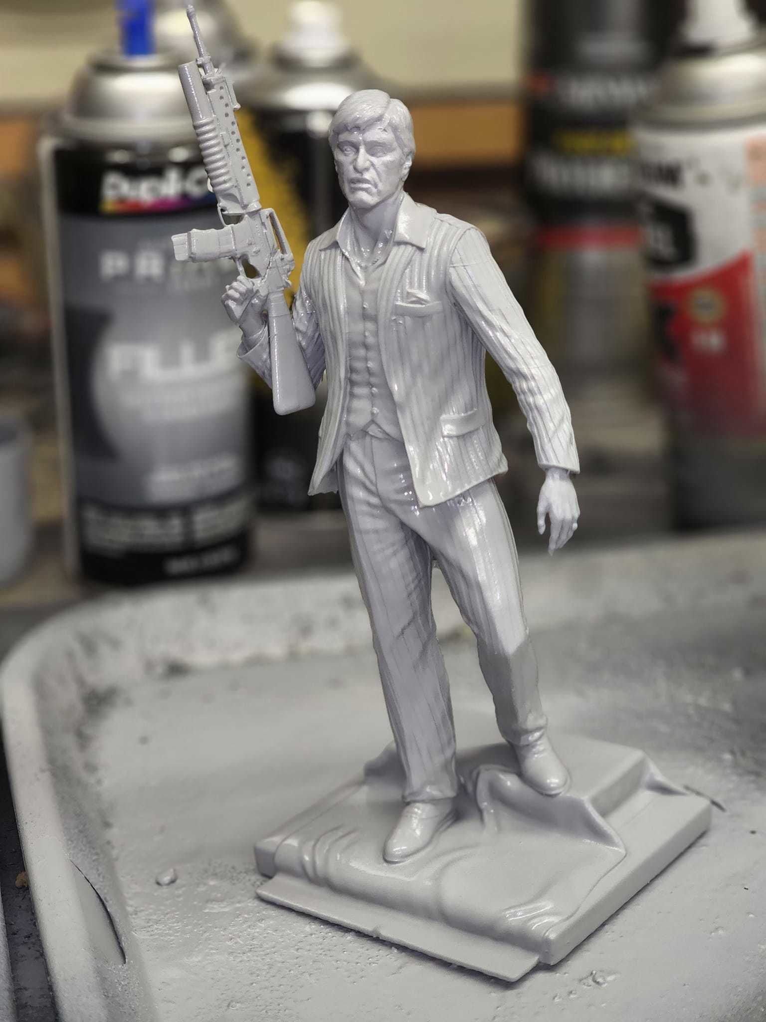 Scarface Tony Montana 3D model 3D printable | CGTrader