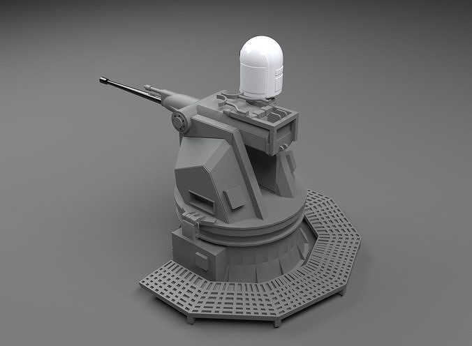 MK-38 Machine Gun System 3D model | CGTrader