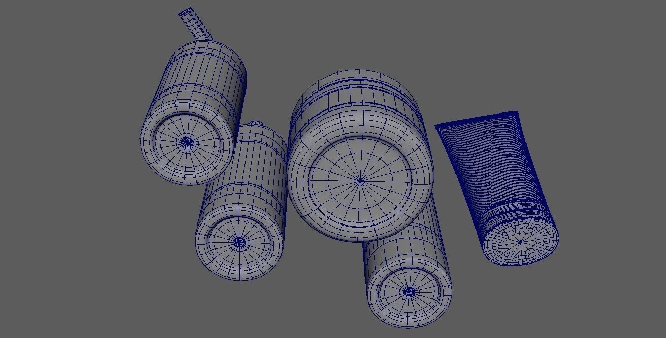 Skin Care Products 3D model | CGTrader