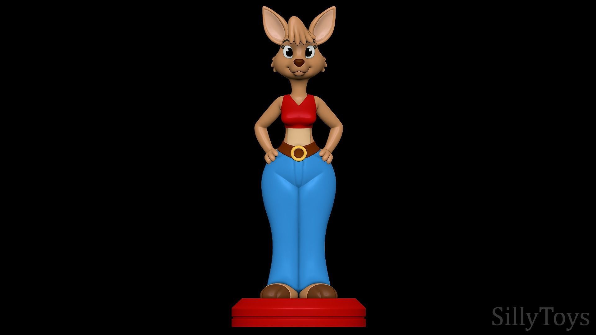 Matilda Roo Skippy Adventures in Bushtown 3D model 3D printable | CGTrader