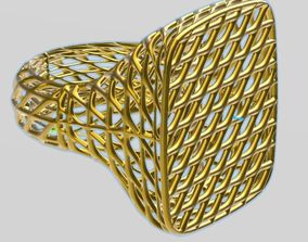 Jali ring 3D Printing Models | CGTrader