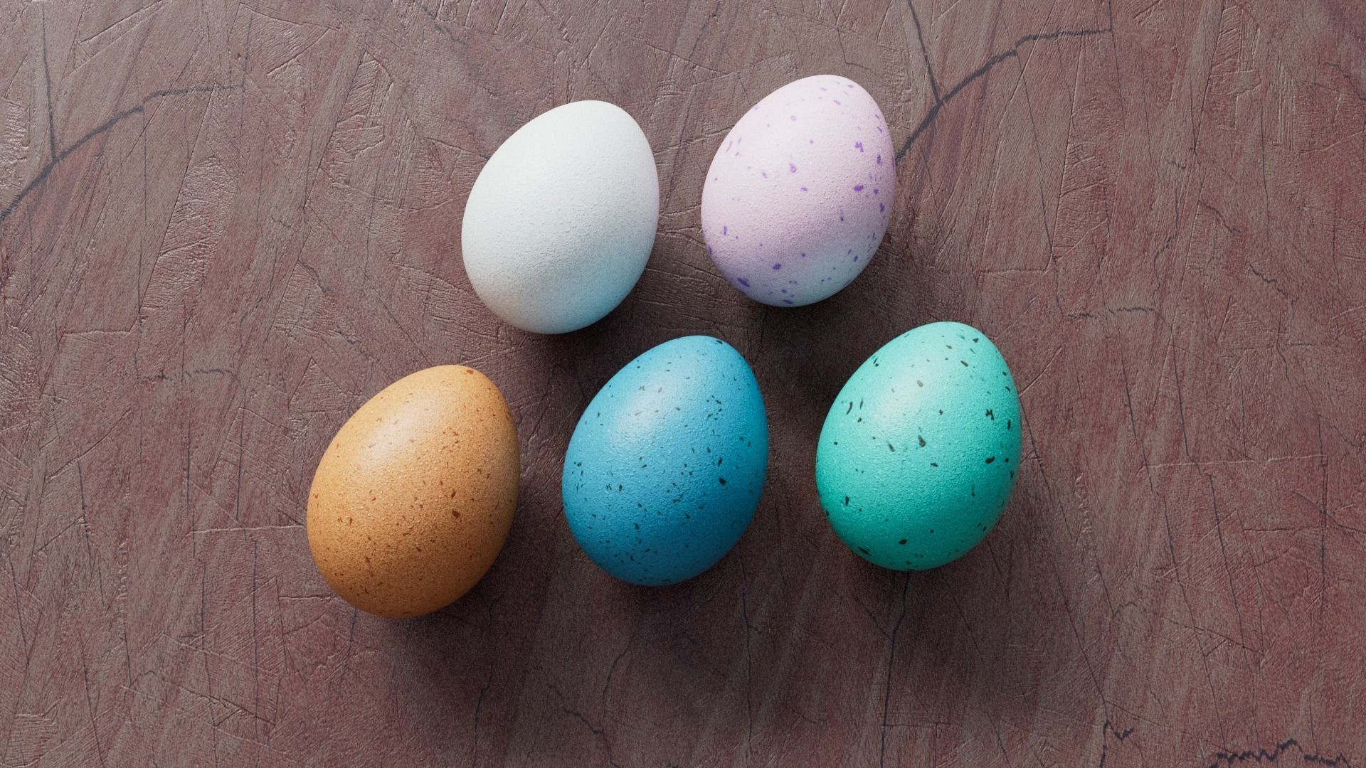 3D model Chicken Egg low-poly 3D model with realistic 4k texture VR ...