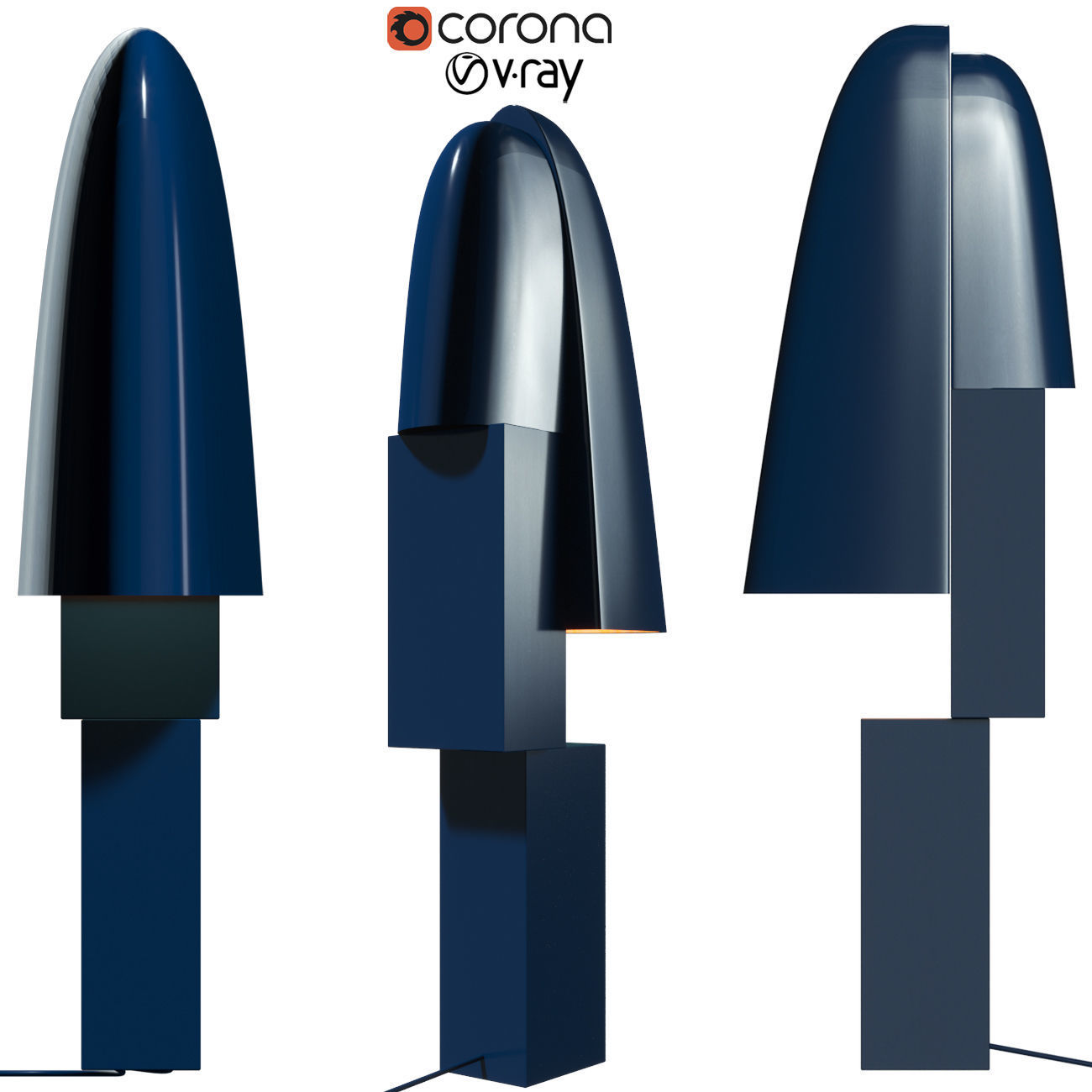 VERTICAL STACKED 3D model | CGTrader