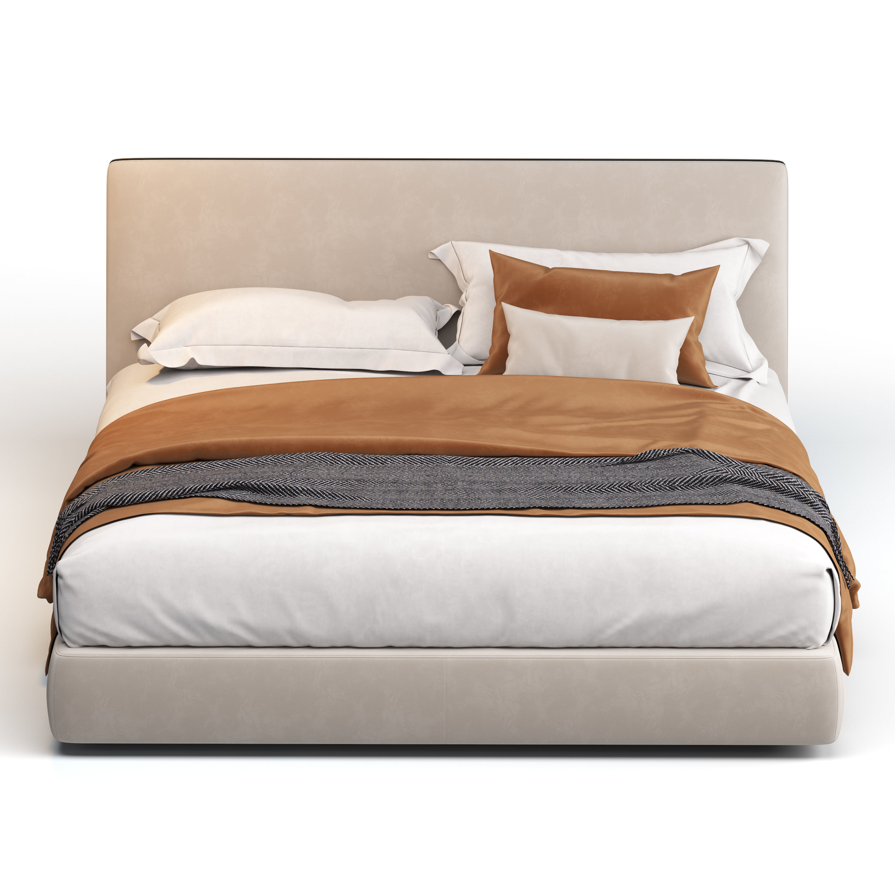 Ribbon Bed 3D model | CGTrader