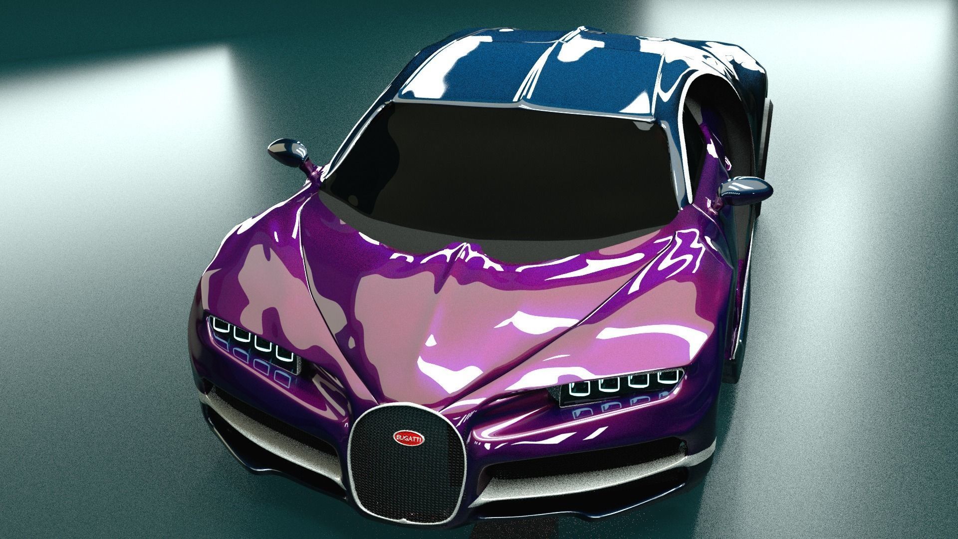 Bugatti car 3D model | CGTrader