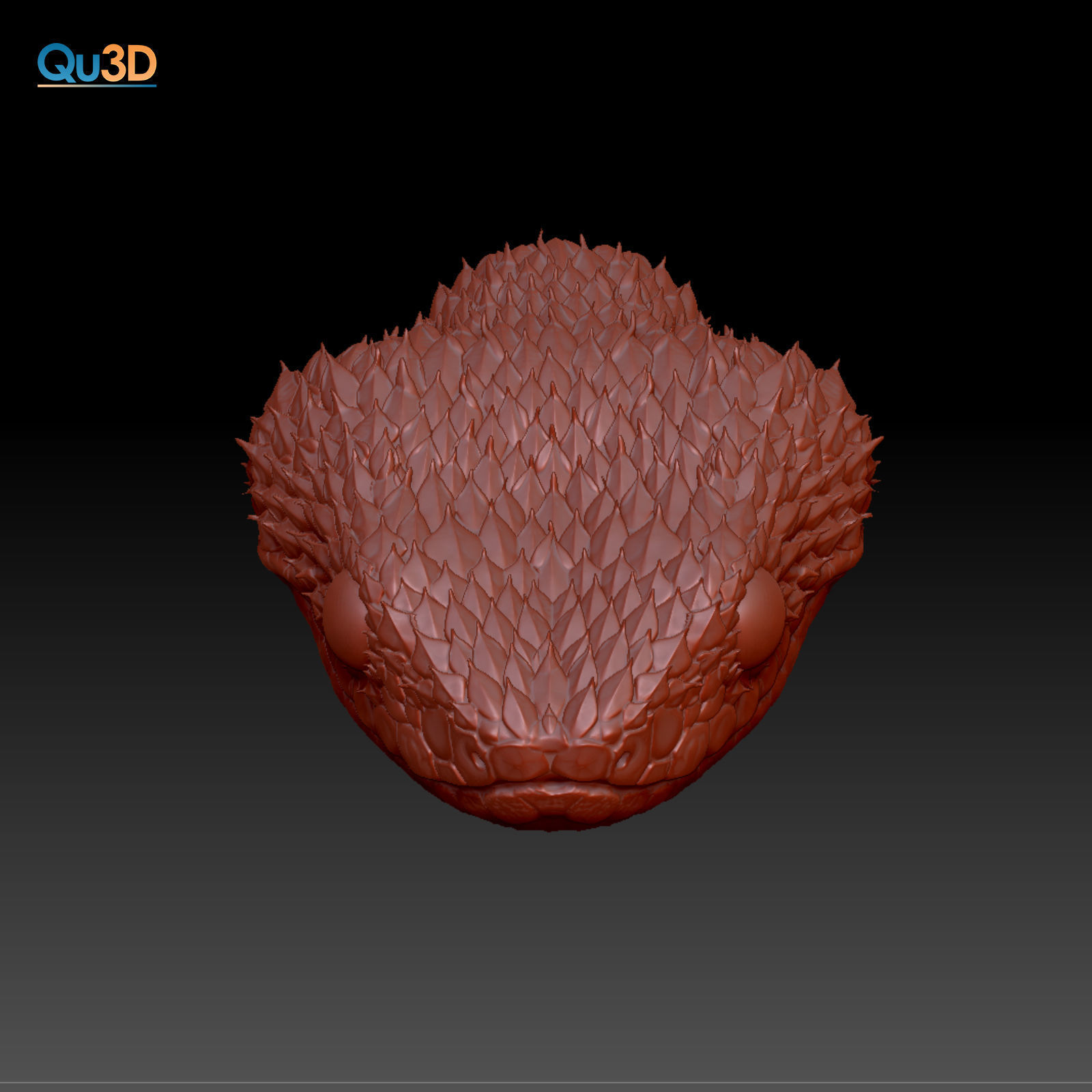 Atheris-bush viper-High-end 3D print model highpoly V2 3D model 3D ...